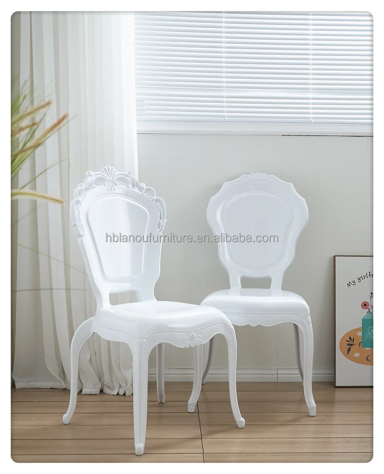 Transparent Acrylic Dining Chair with Plastic Backrest Pantone Pandong ...