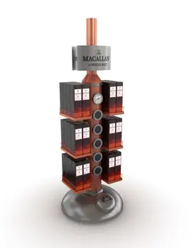 Supermarket Metal Beverage Beer Can Wine Soft Drink Floor Display Stand ...