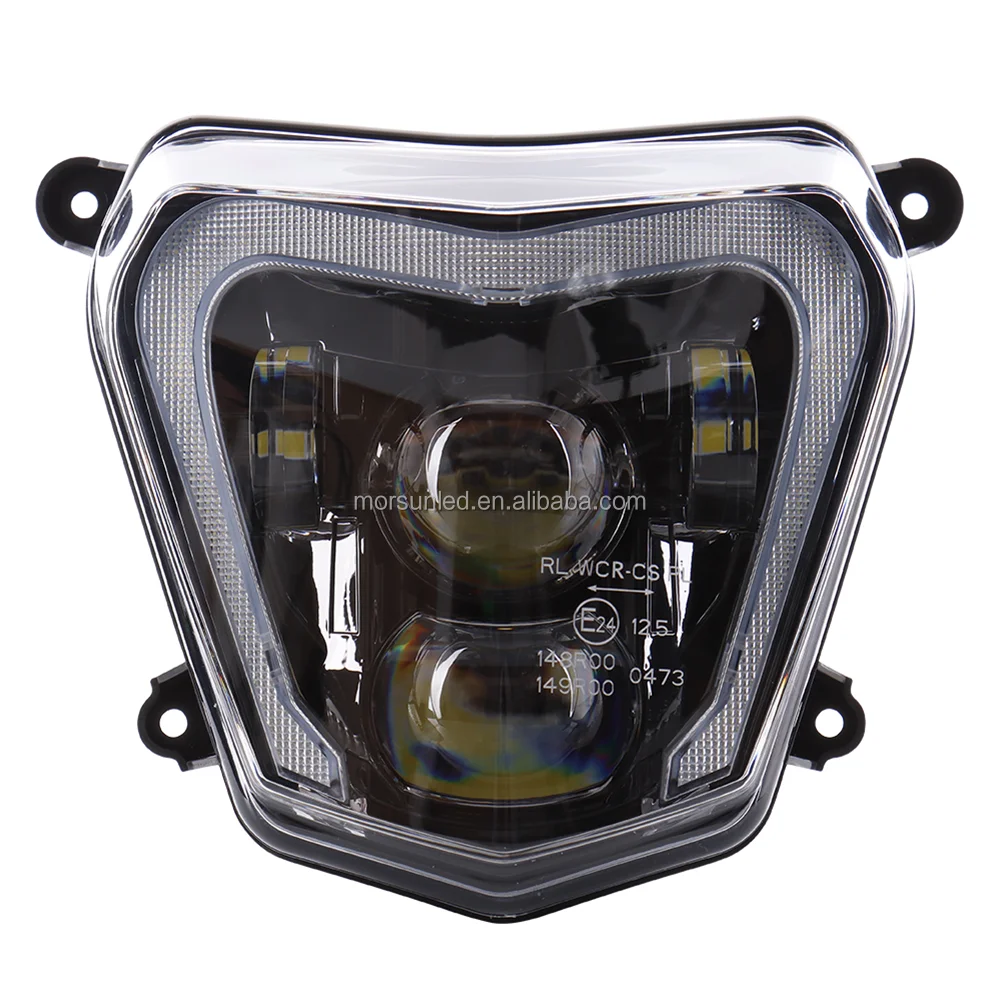 E-mark Motorcycle LED Projector Headlight for KTM Duke 690