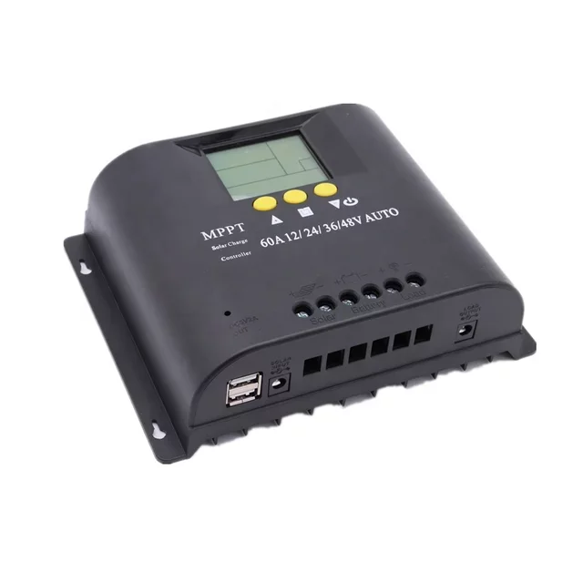 Pwm Solar Charge Controller 12v 24v 36v 48v 40a 50a 60a Solar Regulator ...