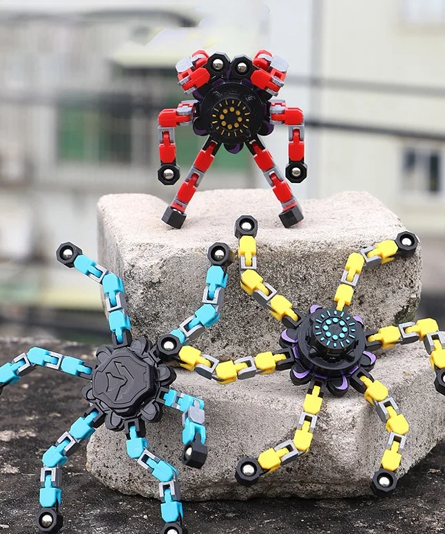 Funny Sensory Fidget Spinners Toys Finger Hand Spinner Toy Spinning Top ...