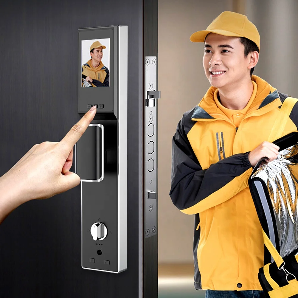 Ttlock Home Safety Automatic Door Lock Camera Indoor Display 6068 ...