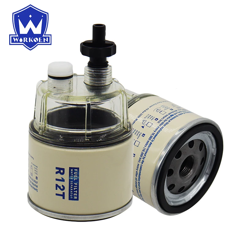Hot Sale Diesel Generator Fuel Filter Engine Fuel Water Separator R12t ...