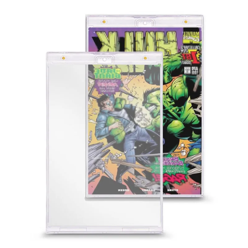 Wholesale Premium Acrylic Uv Resistant Clear One Touch Magnetic Comic ...