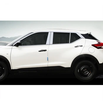 Stainless Steel Car Window Trims Decoration For Nissan Kicks 2017 2018 ...