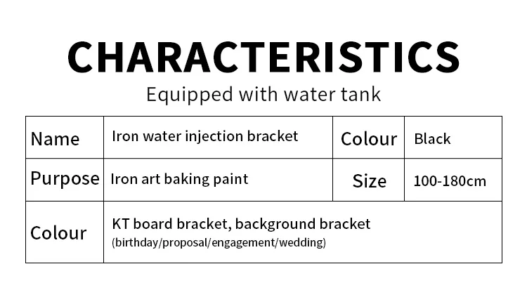 Wedding KT Board Stand Bracket Support Frame for Party Events