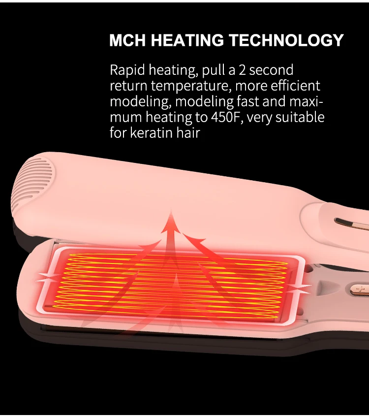 Customized Logo Professional Flat Iron Hair Straightener ...