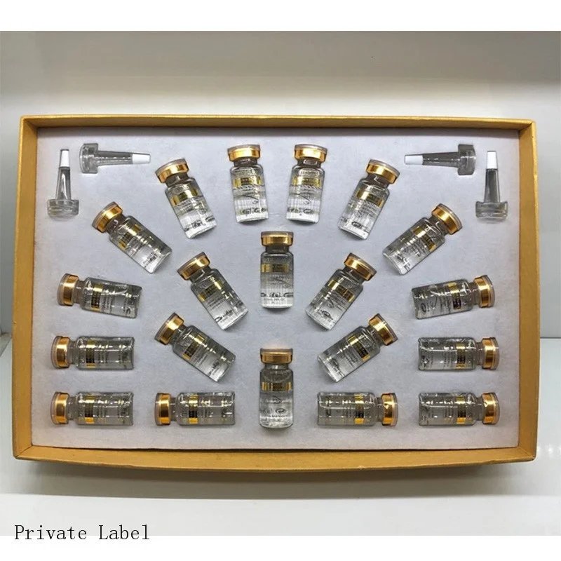 High Quality Anti-skin Allergy Gangrass Serum Liquid Sets Enclosed 24k ...