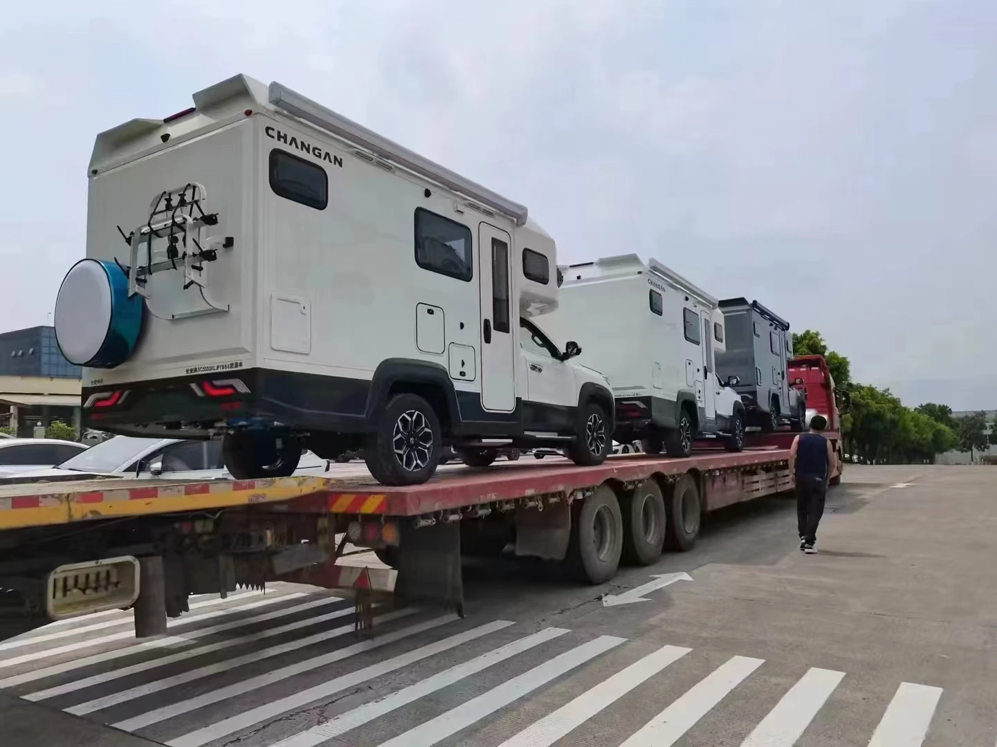 Great Wall Poer Class C Motorhome RV 4WD Slide-Out Luxury Camper for ...