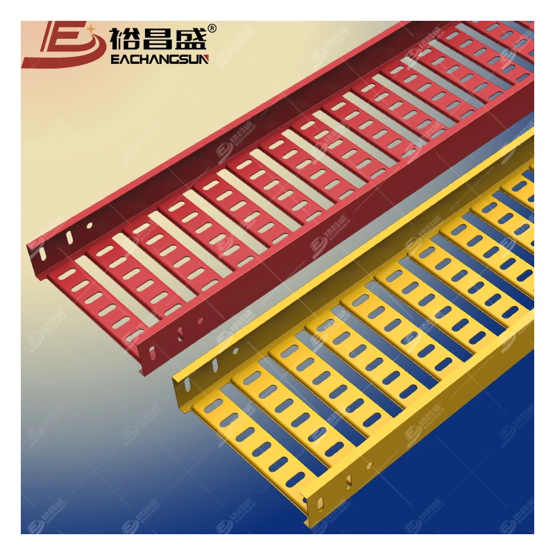 Perforated Cable Tray System Metallic Trunking Safe Open Solution ...