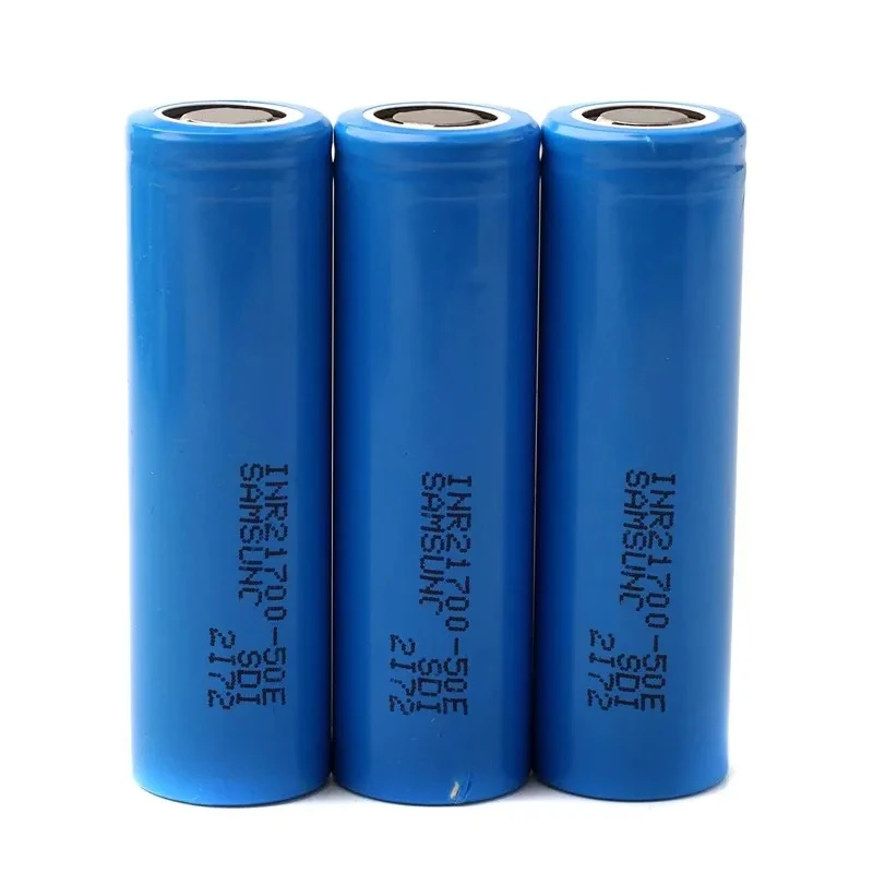50e 21700 Battery - 5000mah Lithium Ion for LED Flashlight