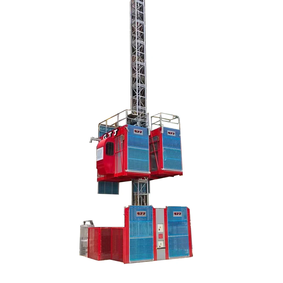 GJJ Hydraulic Stair Cargo Cylinder Lift Chain Powder Coating Lifting ...