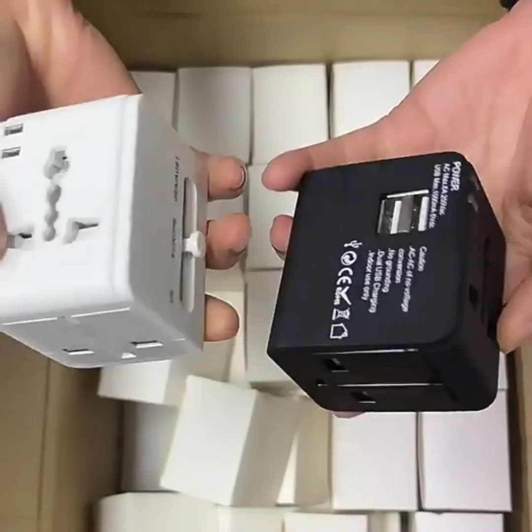 Custom Conversion Socket Usb All In One Charger For Travel With Eu Us ...