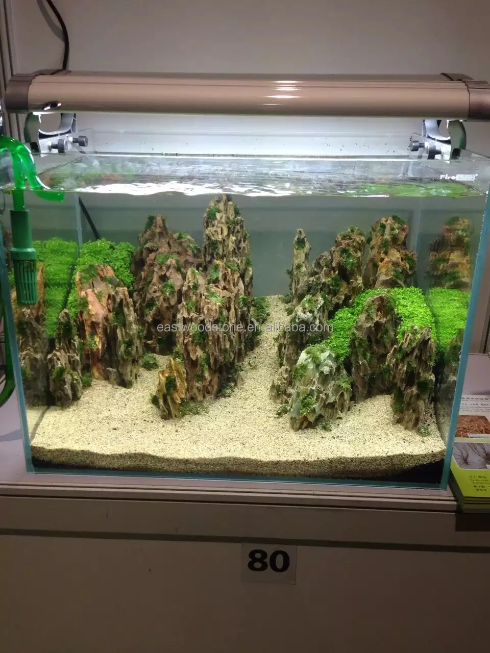 Natural Grey Aquascaping Rocks for Aquarium Hardscape
