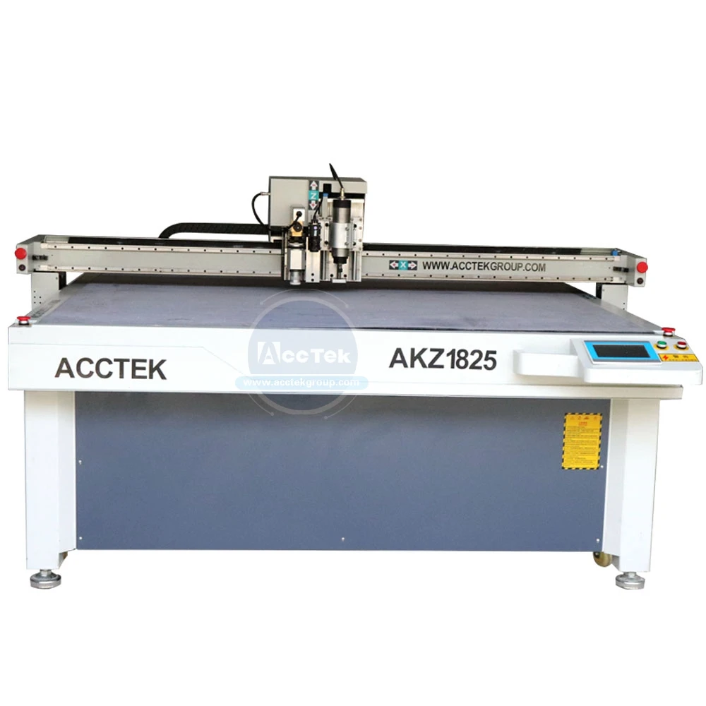 AccTek New Design Oscillating Knife Cutting Machine AKZ1515 for Fabric ...