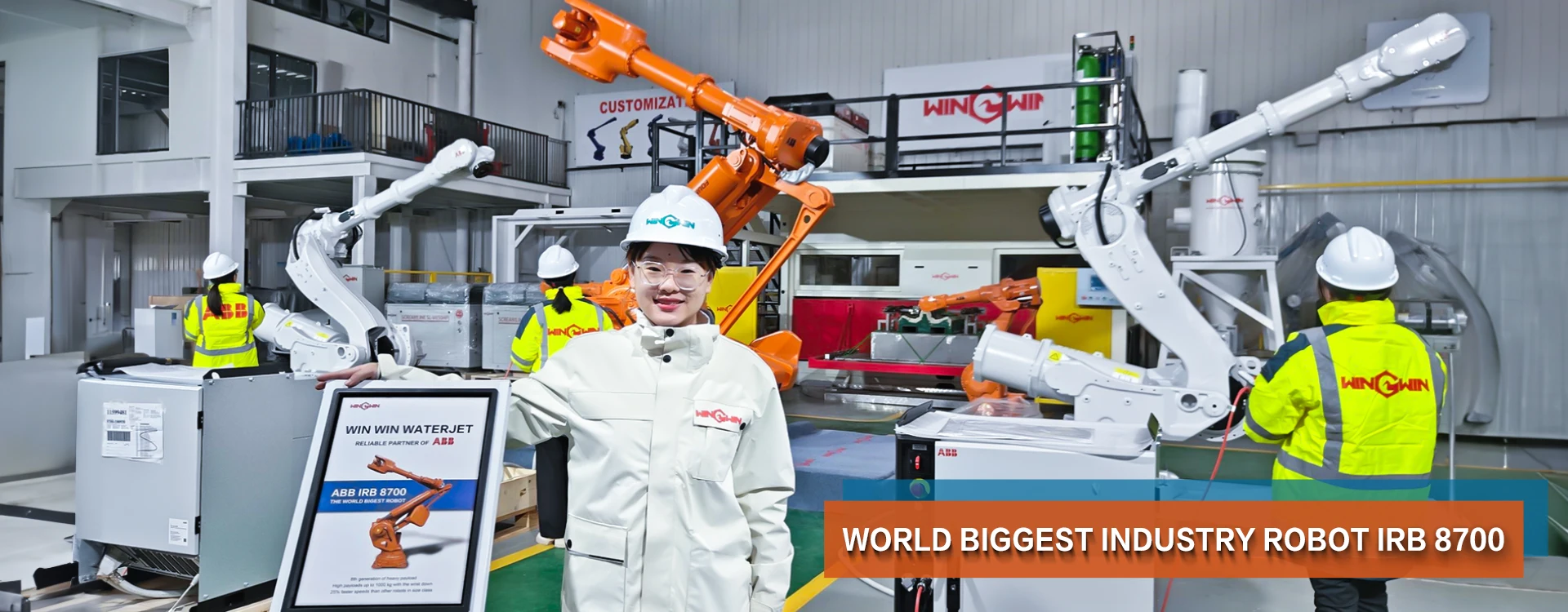 ABB Robot Industrial Robotic IRB 8700/IRB 6650S Handling Robot