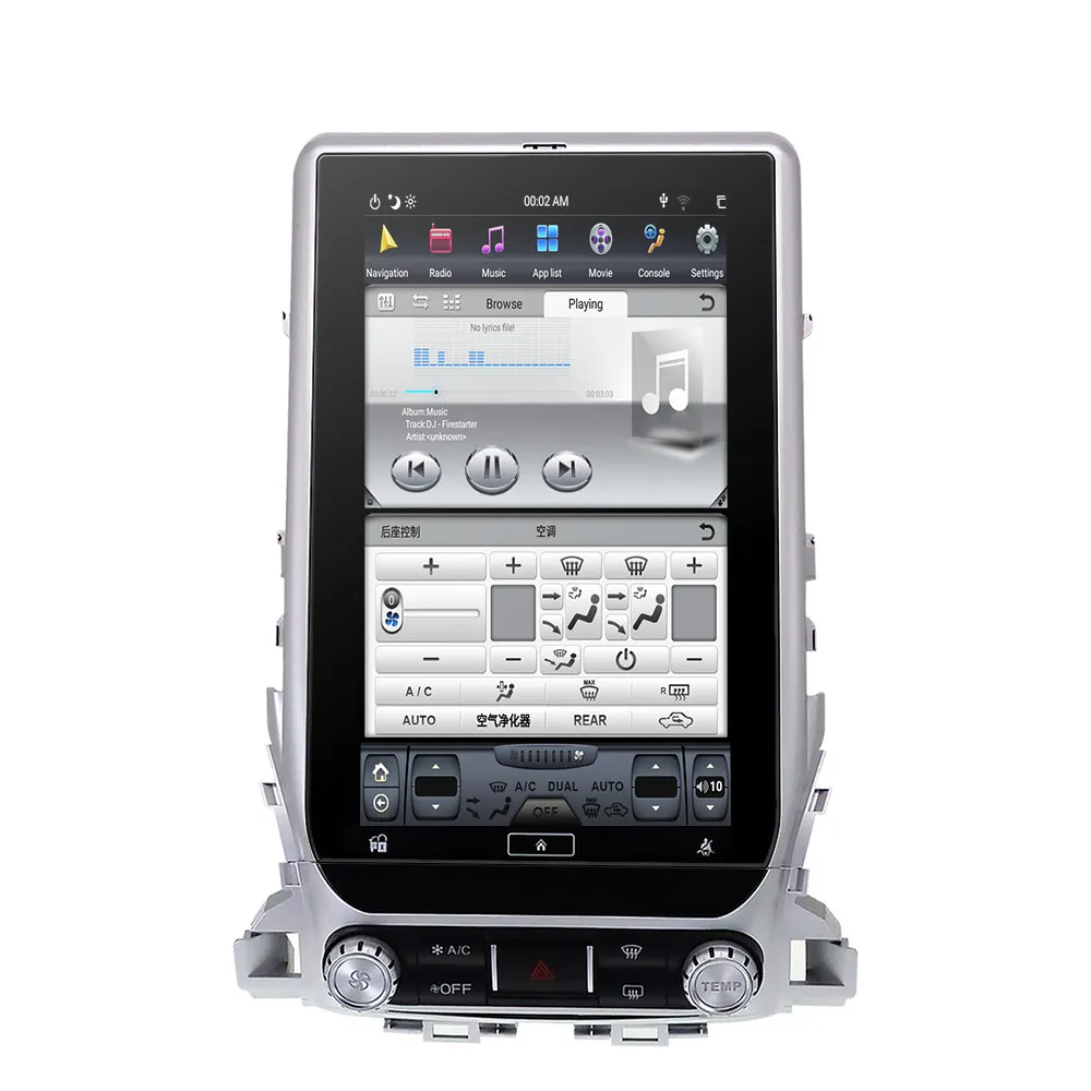 适用于丰田陆地巡洋舰gx Gxr Vx Vxr Lc200 2016-2020特斯拉屏幕安卓9.0汽车多媒体收音机播放器汽车全球定位系统导航 - Buy 特斯拉汽车多媒体广播播放器丰田陆地 ...