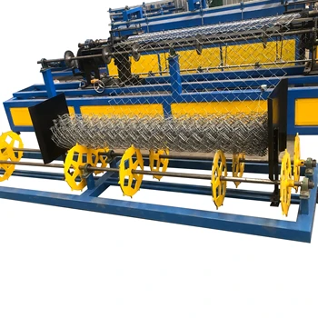 New Delta Plc Control Double Spiral Automatic Chain Link Fence Machine ...