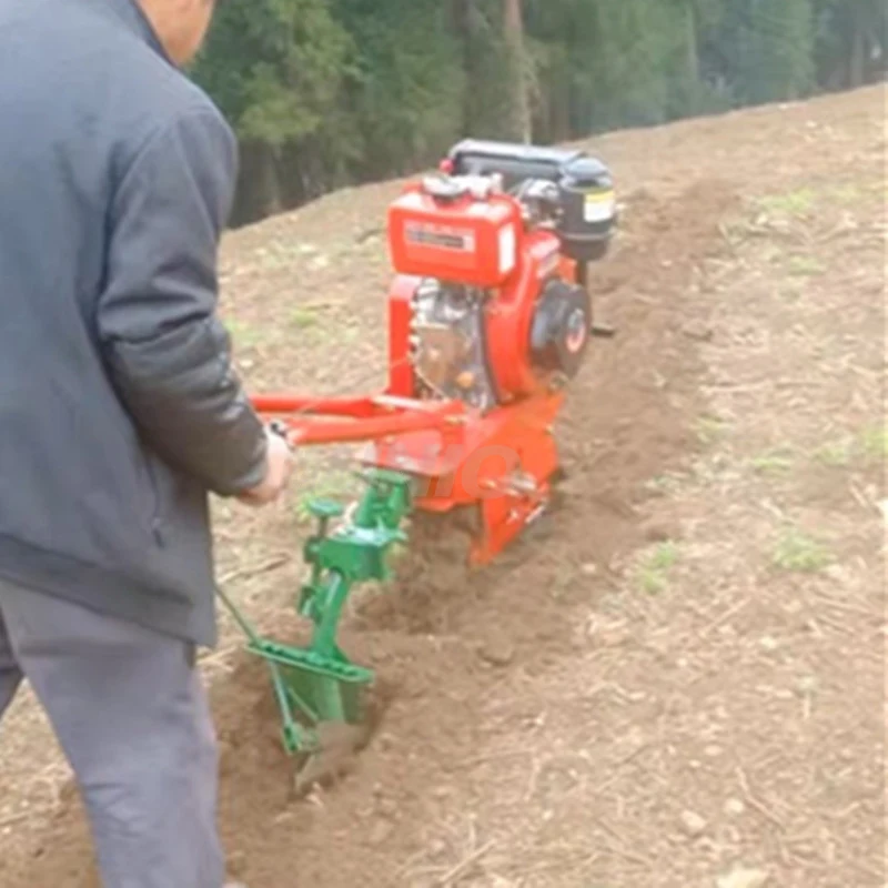 Small Plough Machine Cultivator Gasoline And Diesel Engine Mini Self ...