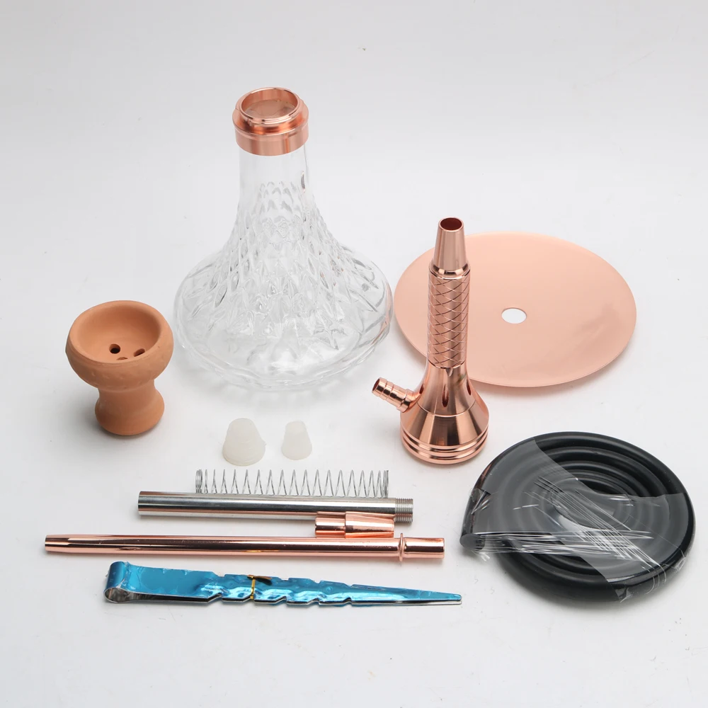 2 Colors Chicha Complet Wholesale Shisha Hookah Cup Glass