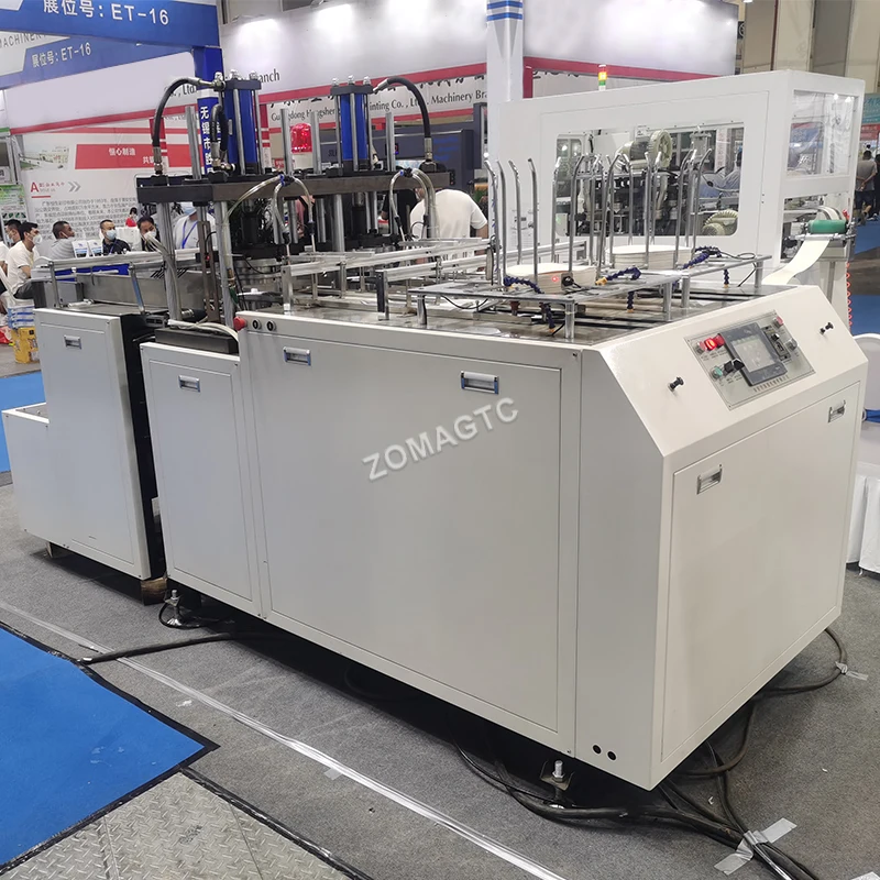 Fully Automatic Paper Plate Forming Machine - ZOMGATC