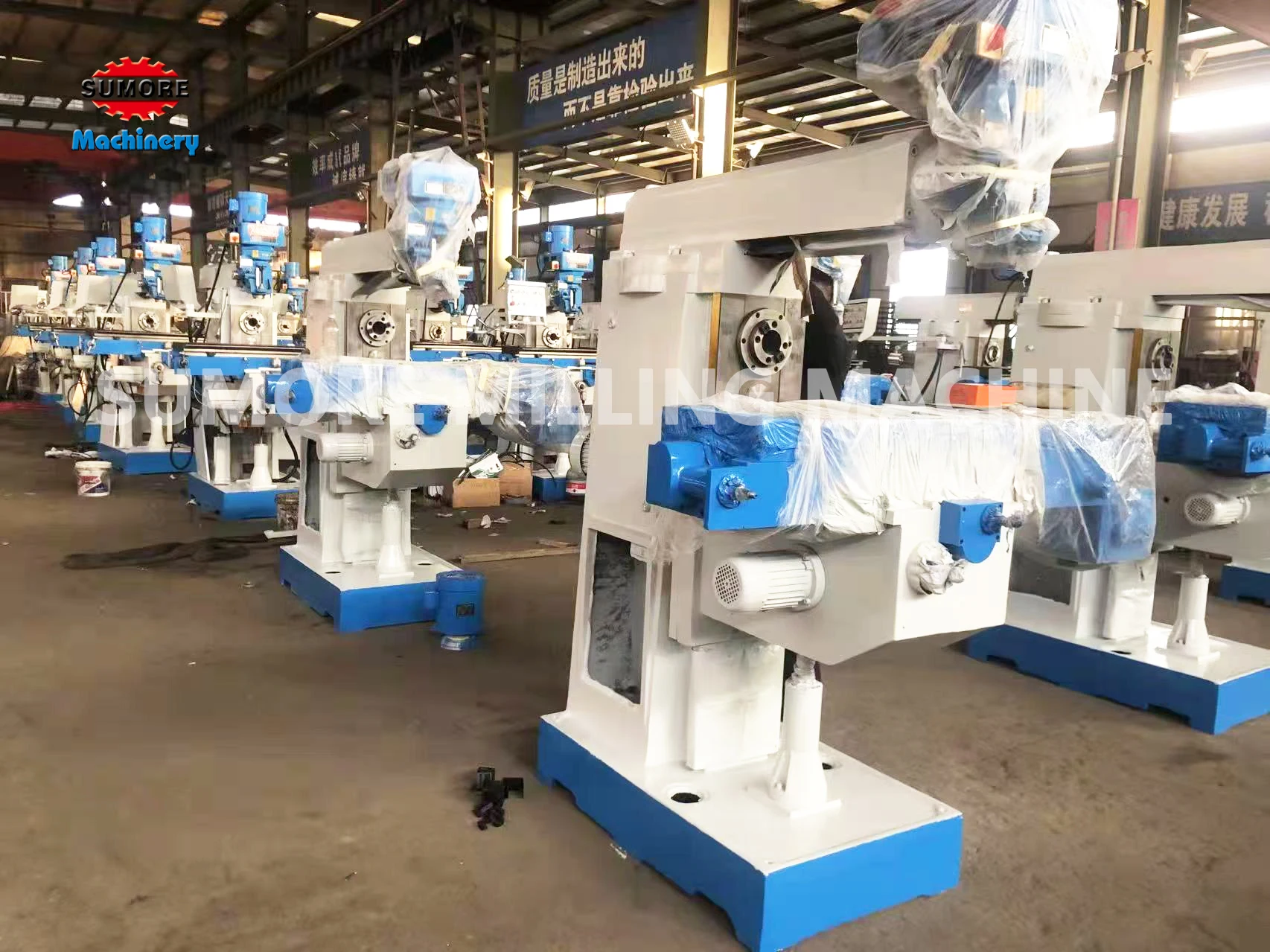 High Precision Manual Metal Mills Universal Rotary Head Milling Machine ...