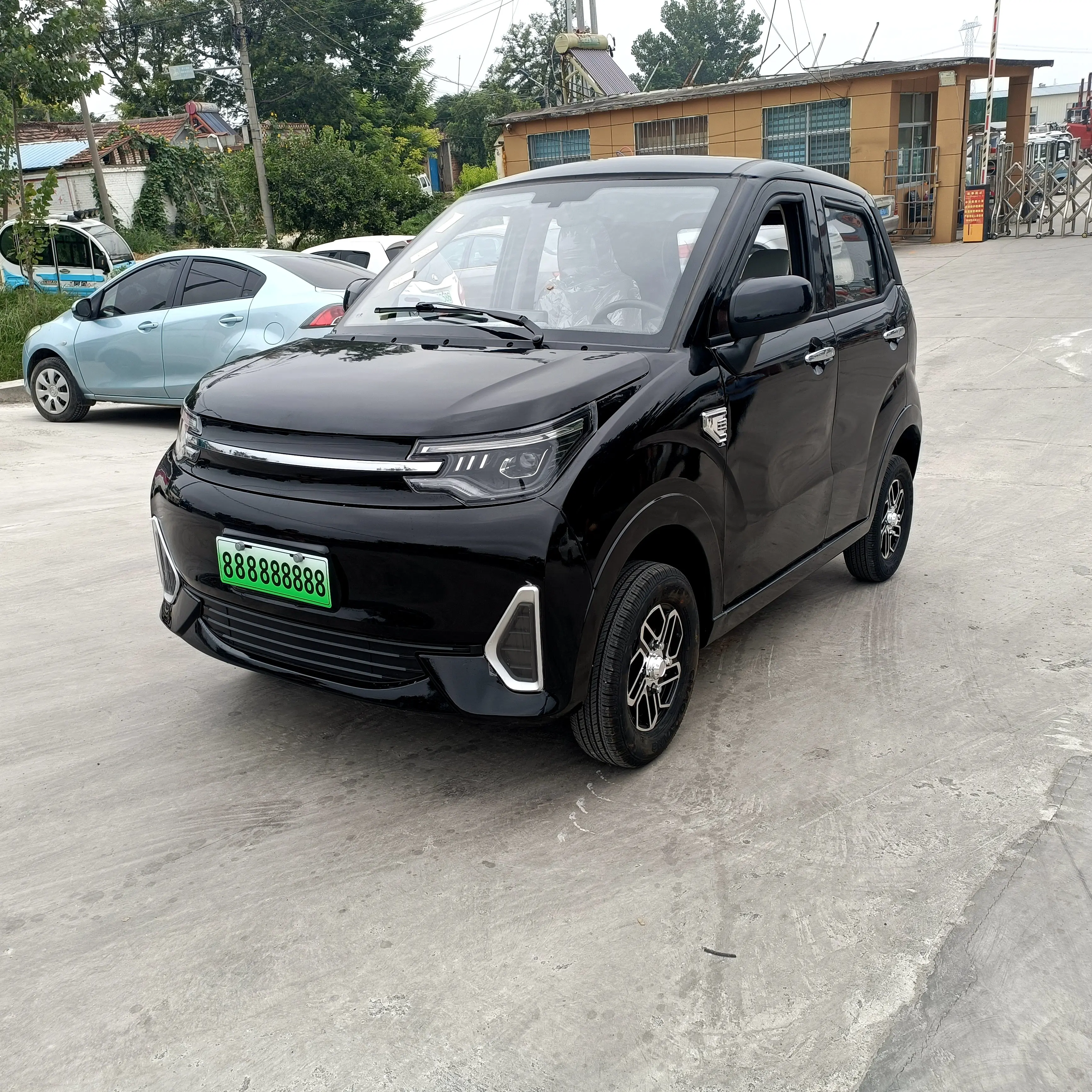 China Factory New Energy Ev Mini Electric Car Low Speed 55km/h Cheap ...