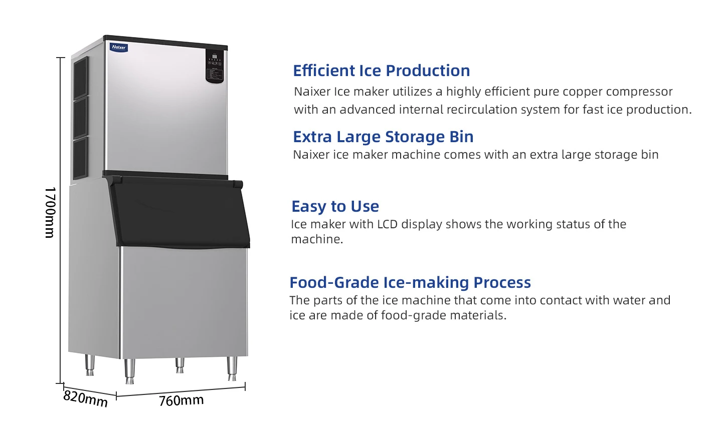 Half Moon Ice Maker - Efficient Ice Production Solutions