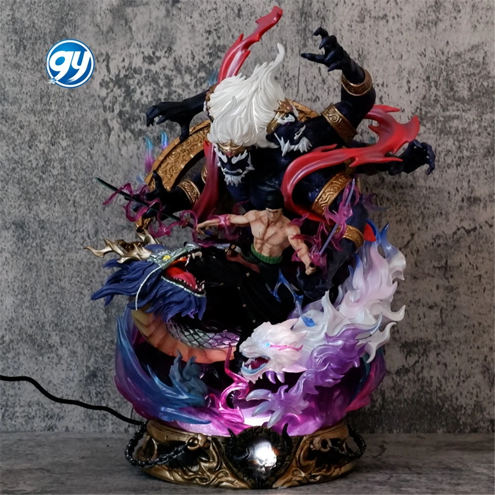 Gy Figuras De One Pieced Lx Roronoa Zoro Large Luminous Hell King Yan ...