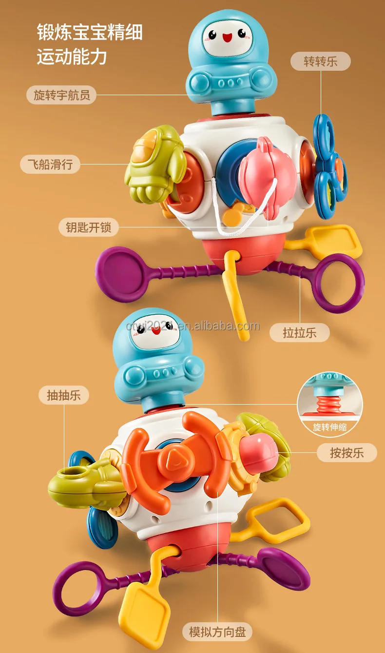 8 In 1 Travel Activities Busy Board Cube Montessori Sensory Toys For ...