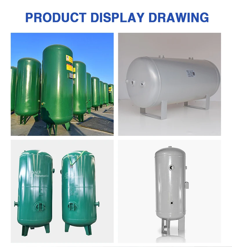 8-16bar Compressed Air Tanks - Reliable Storage Solutions