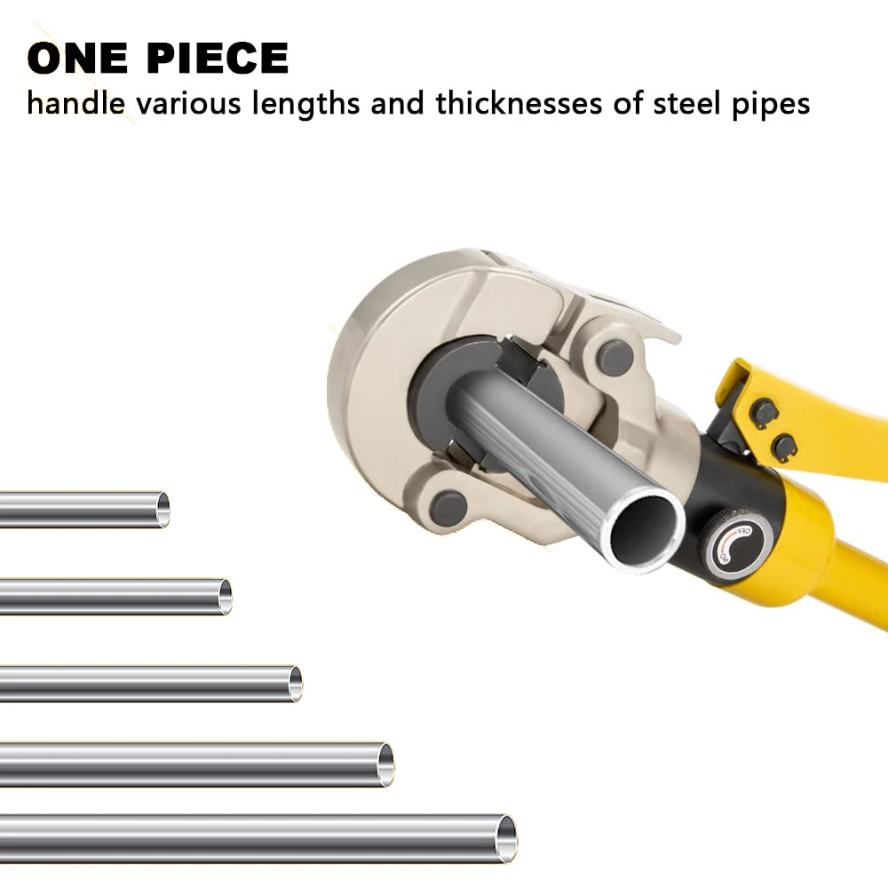 Podofo Hydraulic Pipe Crimper - Precision for Copper & Stainless Steel ...