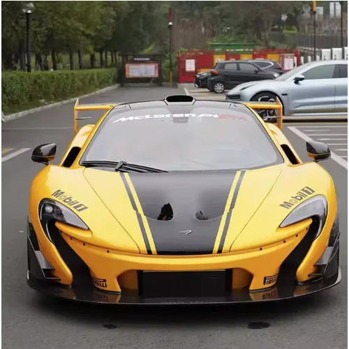 P1 Style Full Body Dry Carbon Fiber Kit for McLaren P1 GTR Full Body ...