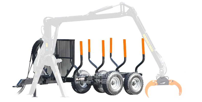 Small Used Log Loader Trailers For Sale Hydraulic Log Trailer For Atv ...