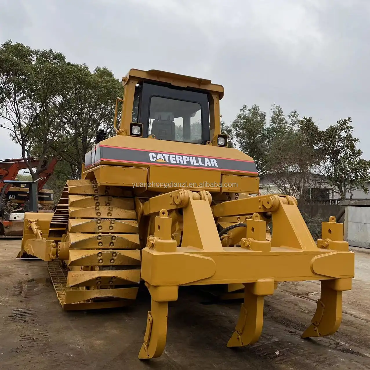 Used Original Cat D7h With Ripper Bulldozer Crawler Bulldozer High ...