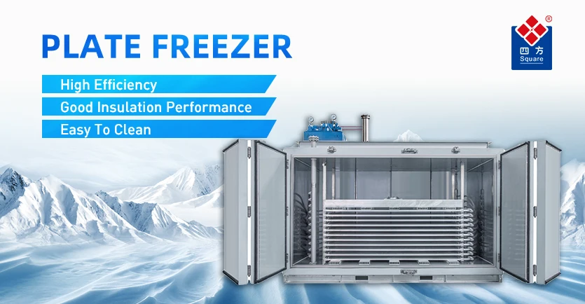 Plate Freezer Supplier Co2 Ammonia air Blast Freezer Plate Machine ...