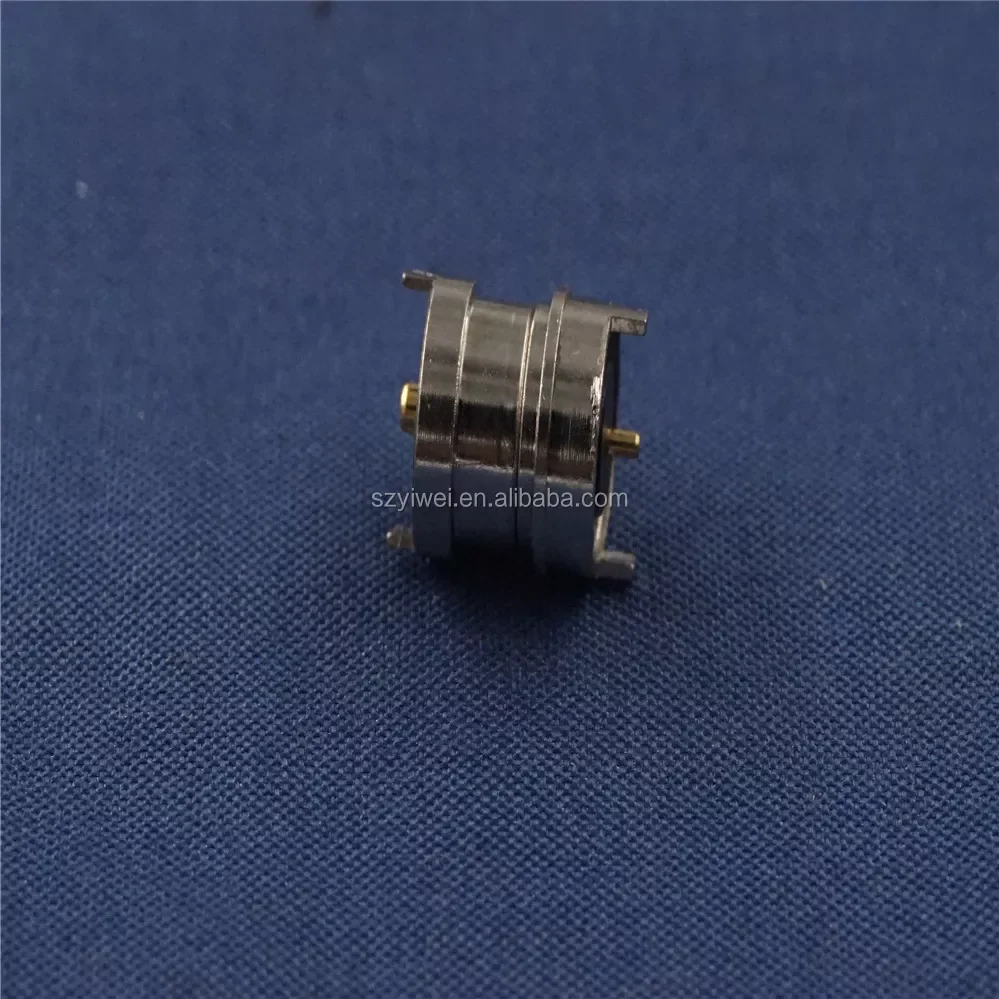 Magnetic Spring Loaded Pogo Pin Connector - 2 Pole DC Power Charge