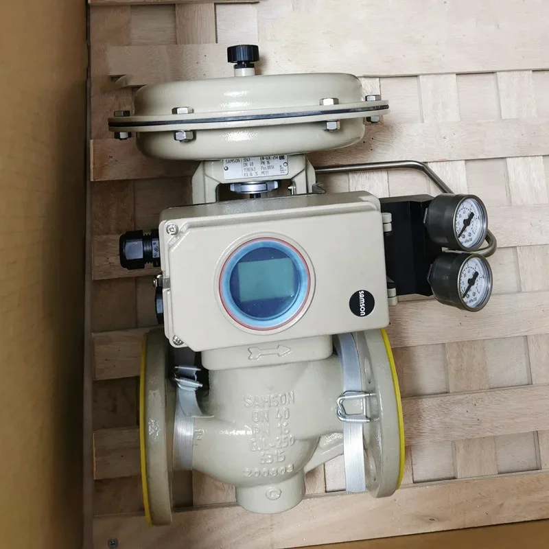 Pressure Control Valves - Samson 3372 Actuator & 3241 Ball Valve