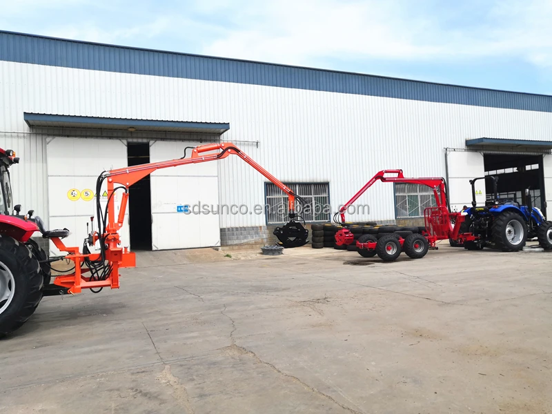 3 Point Hitch Log Crane - Efficient Wood Handling Solutions