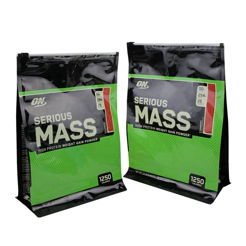 Customized Large Capacity Big Mylar Bags 1lb 5lb Drink Mix Powder Empty ...