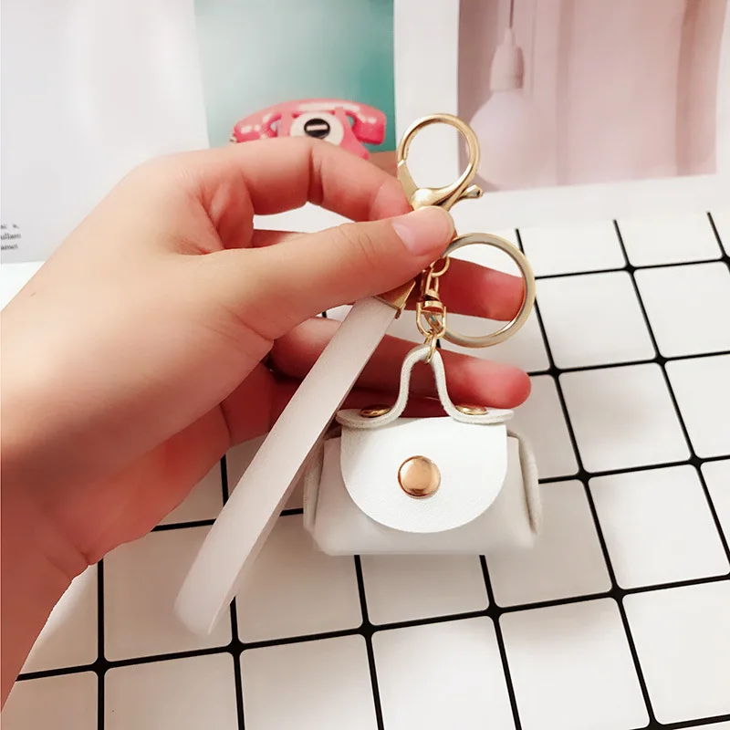 Cute Kawaii Mini Bag Keychain Creative Keyring Women Car Purse Pendant ...