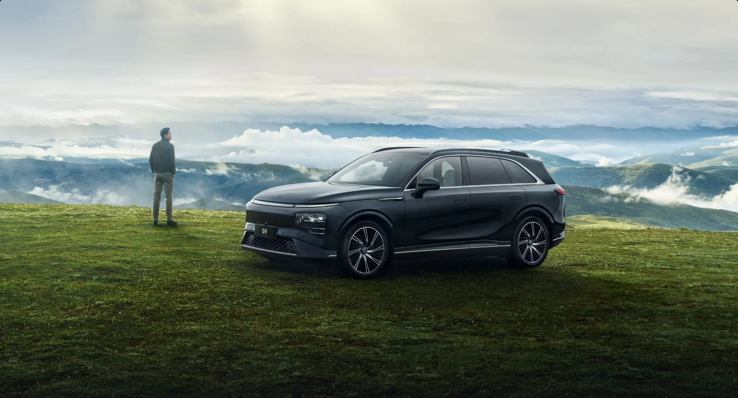 Xiaopeng G9 New 2024 Pure Electric Car Ev 5 Seats With Long Range 570/650/702km Suv Made In ...