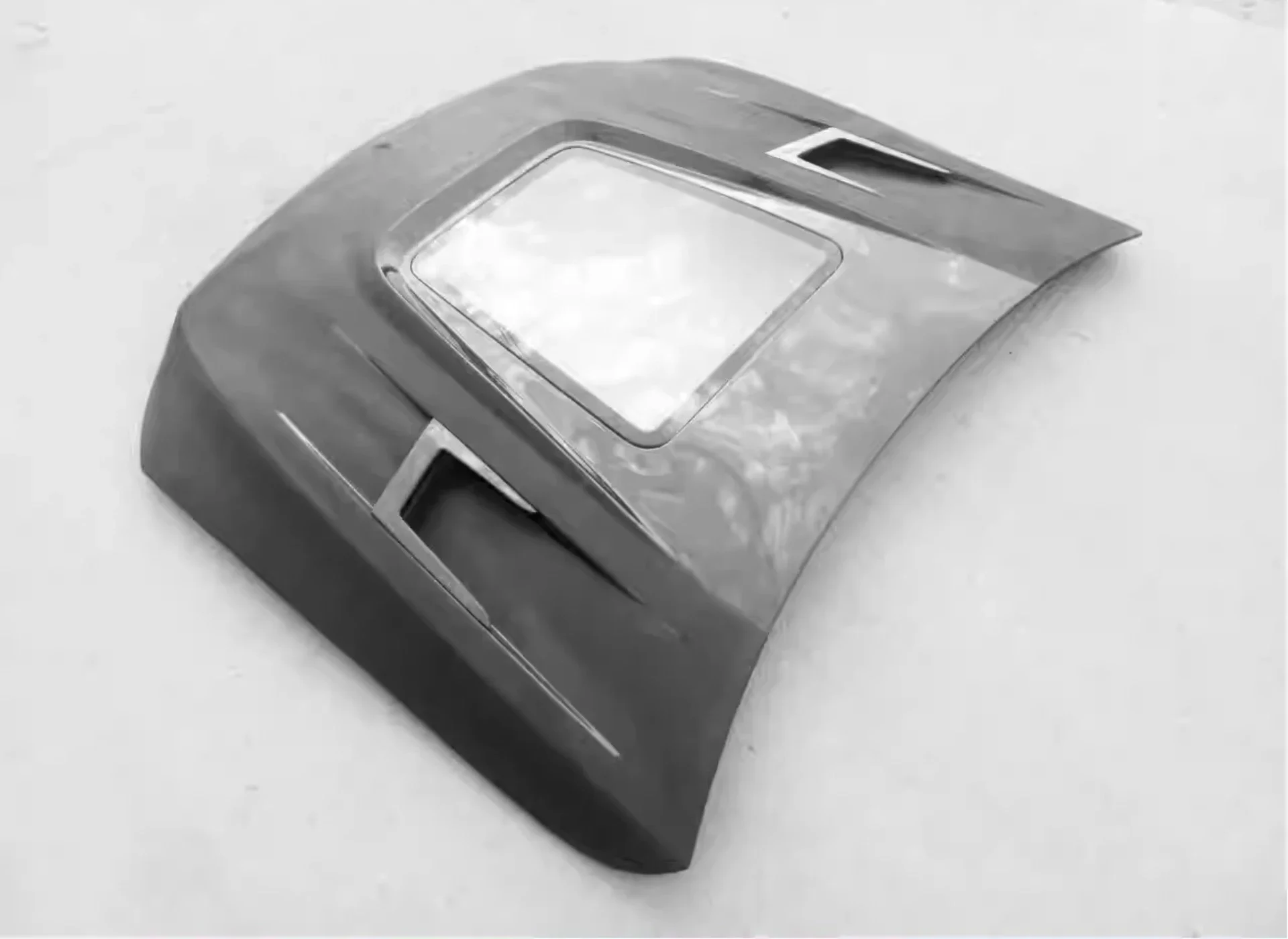 Body Kit Unpainted Engine Cover Transparent Hood For Mercedes Benz C63 ...