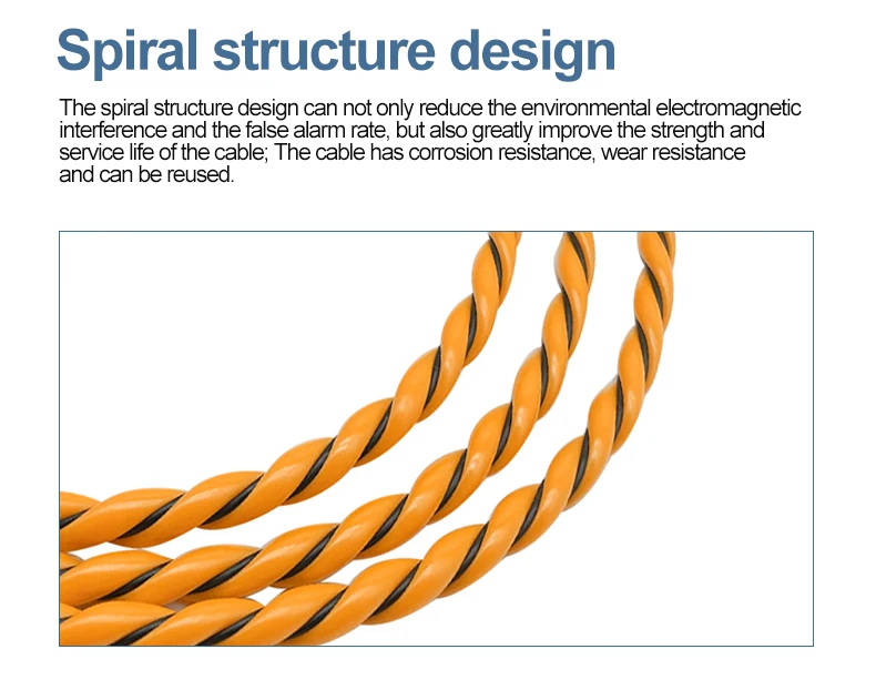Goldkoon Non-Positioning Water Leak Sensor Cable - 2-core