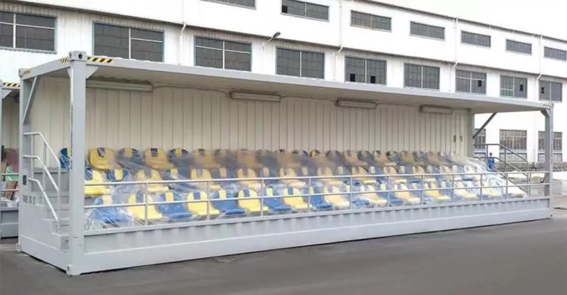 Container Bleachers - Portable Stadium Seating Solutions