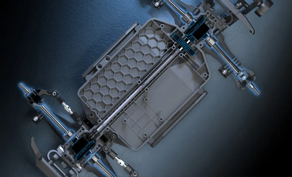 HOSHI MJX 16207 1/16 Brushless RC 4WD Monster Truck Car - ODM