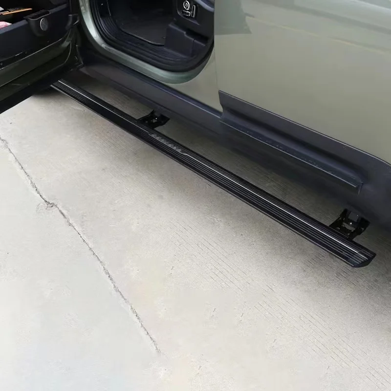 Electric Side Steps for Land Rover Defender - Bamboo Quality