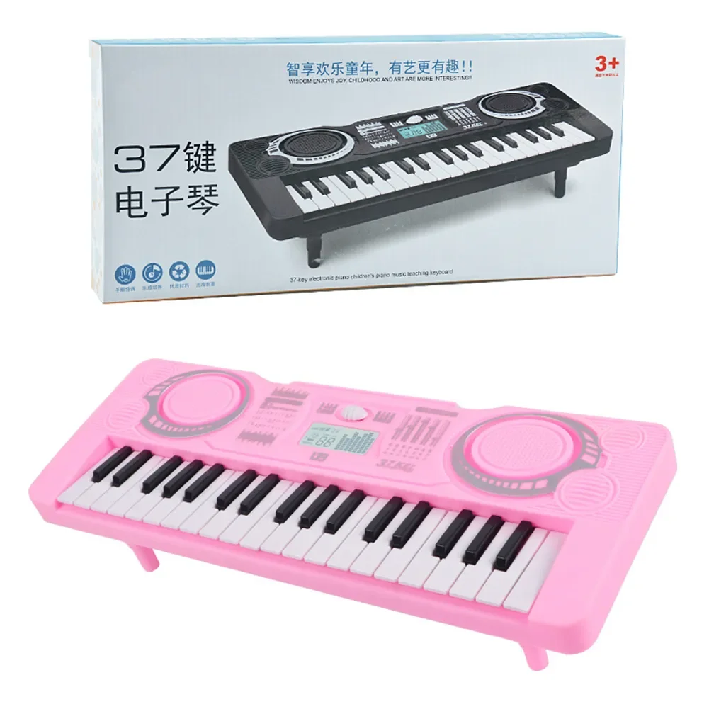 37 Keys Electronic Piano Led Display Portable Electronic Piano Keyboard ...