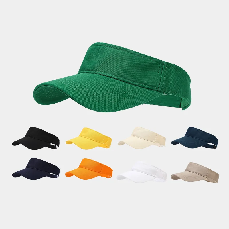 Visor Hat - Simple Light Plate Empty Top Hat for Sun Protection