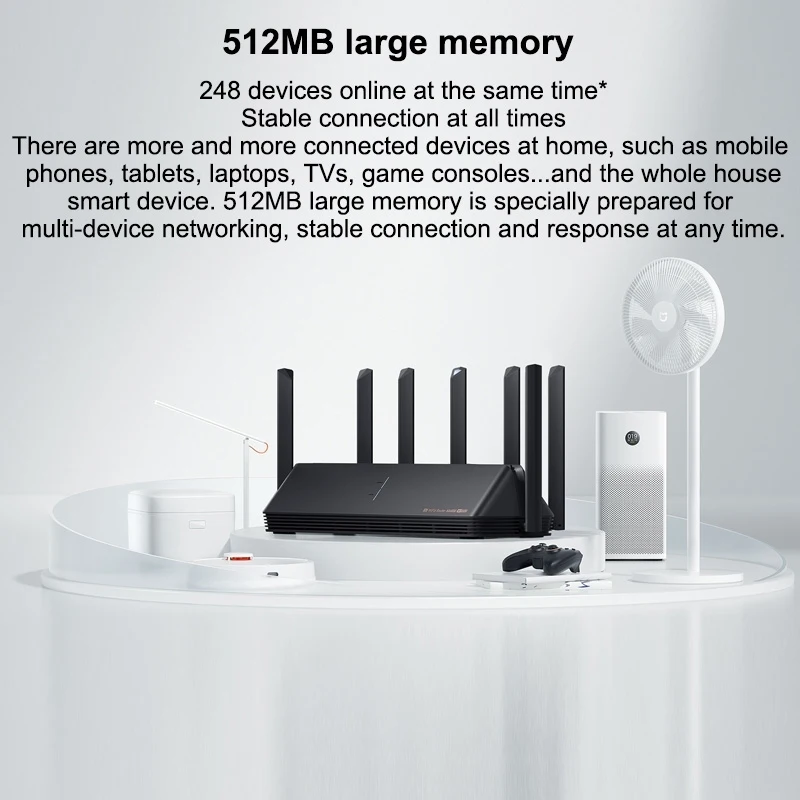 New 2021 Xiaomi Mi Router Ax6000 Aiot Powerful Wi-fi 6 Router ...